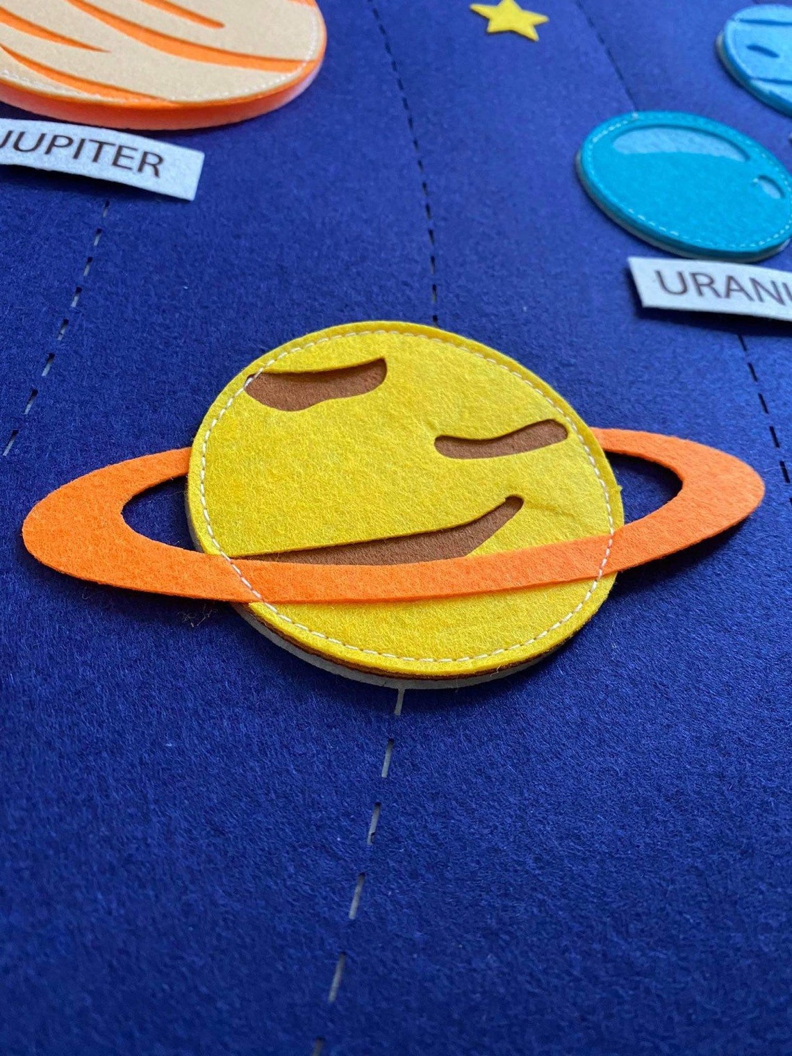Planets Activity book/ quiet book/ felt book | Etsy