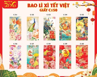 Vietnamese Li Xi, Tet 2024, Lunar New Year 2024, Vietnamese Tradition ...