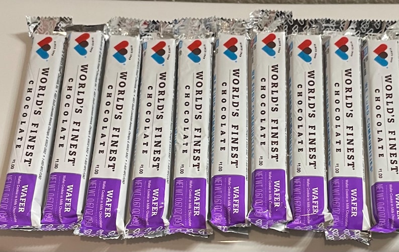 Original World's Finest Chocolate 10 Bar Wafer - Etsy