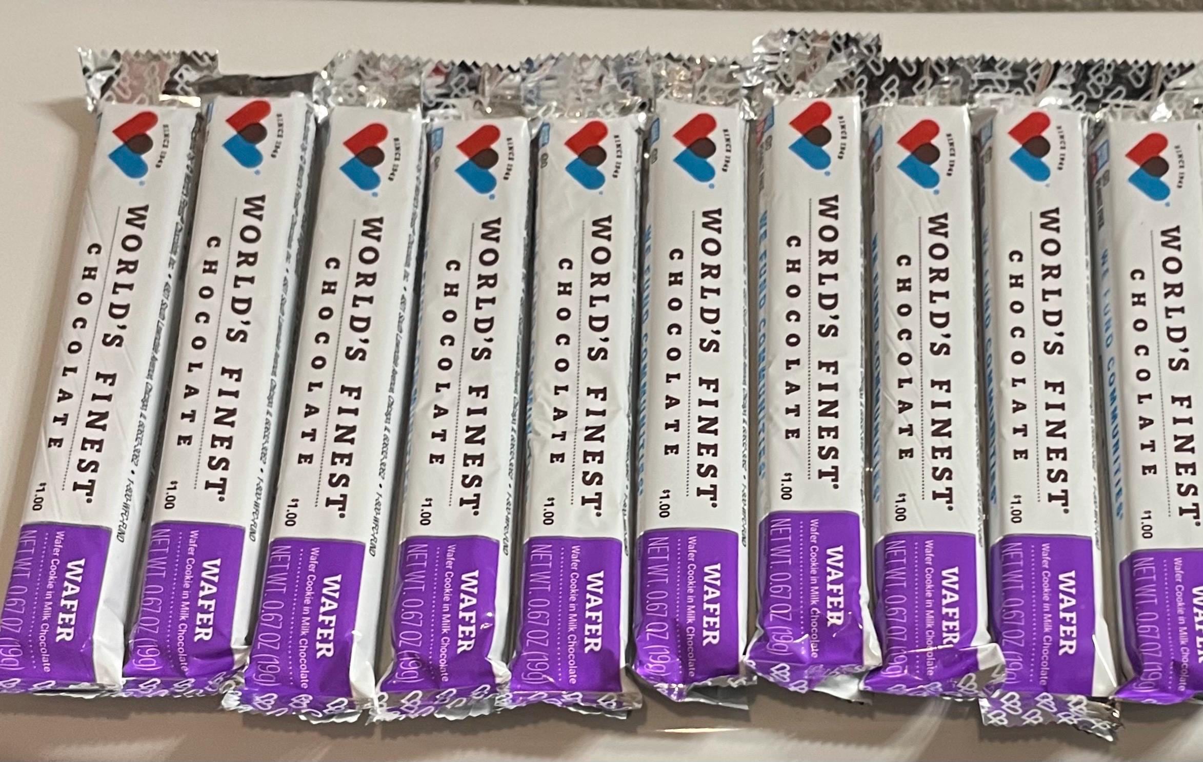 Original World's Finest Chocolate 10 Bar Wafer - Etsy