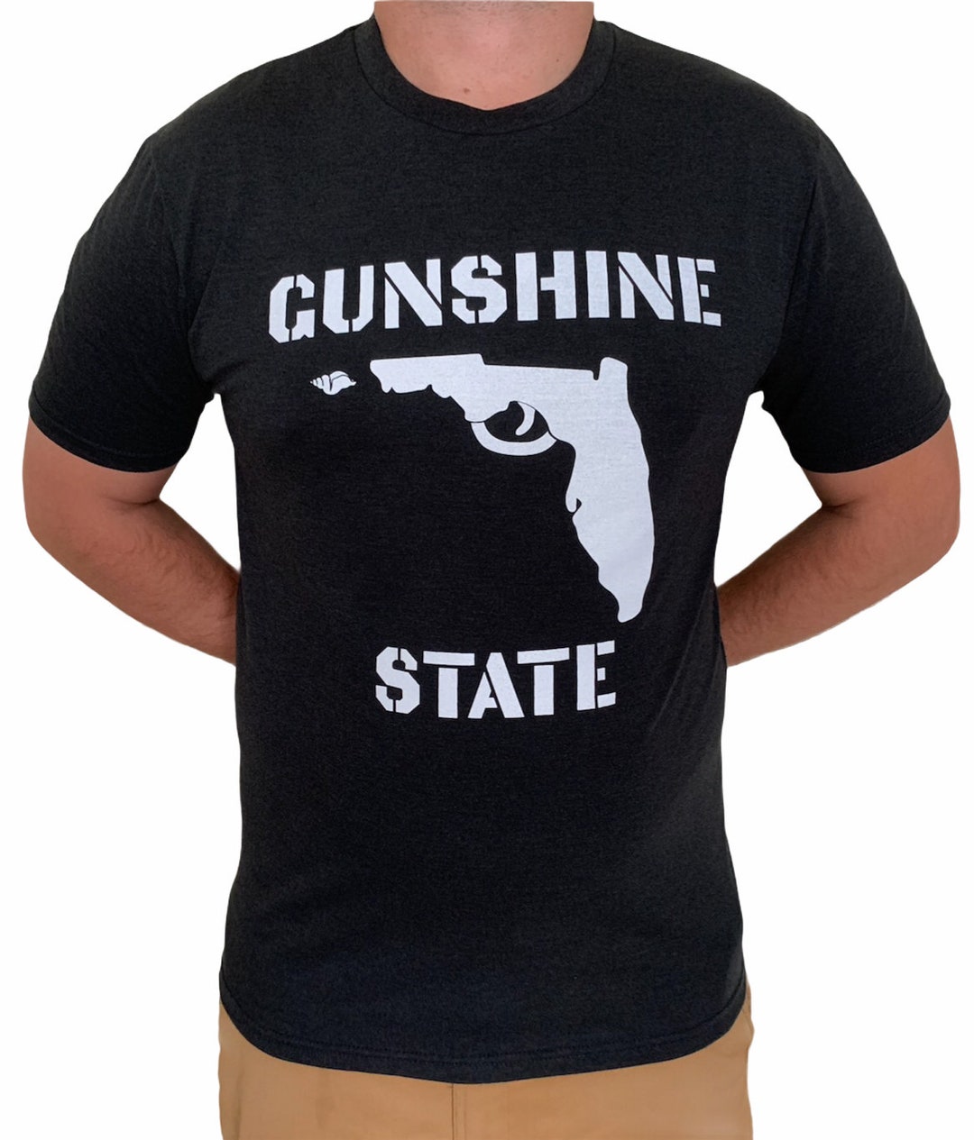 Gunshine State Florida Gun Tee - Etsy