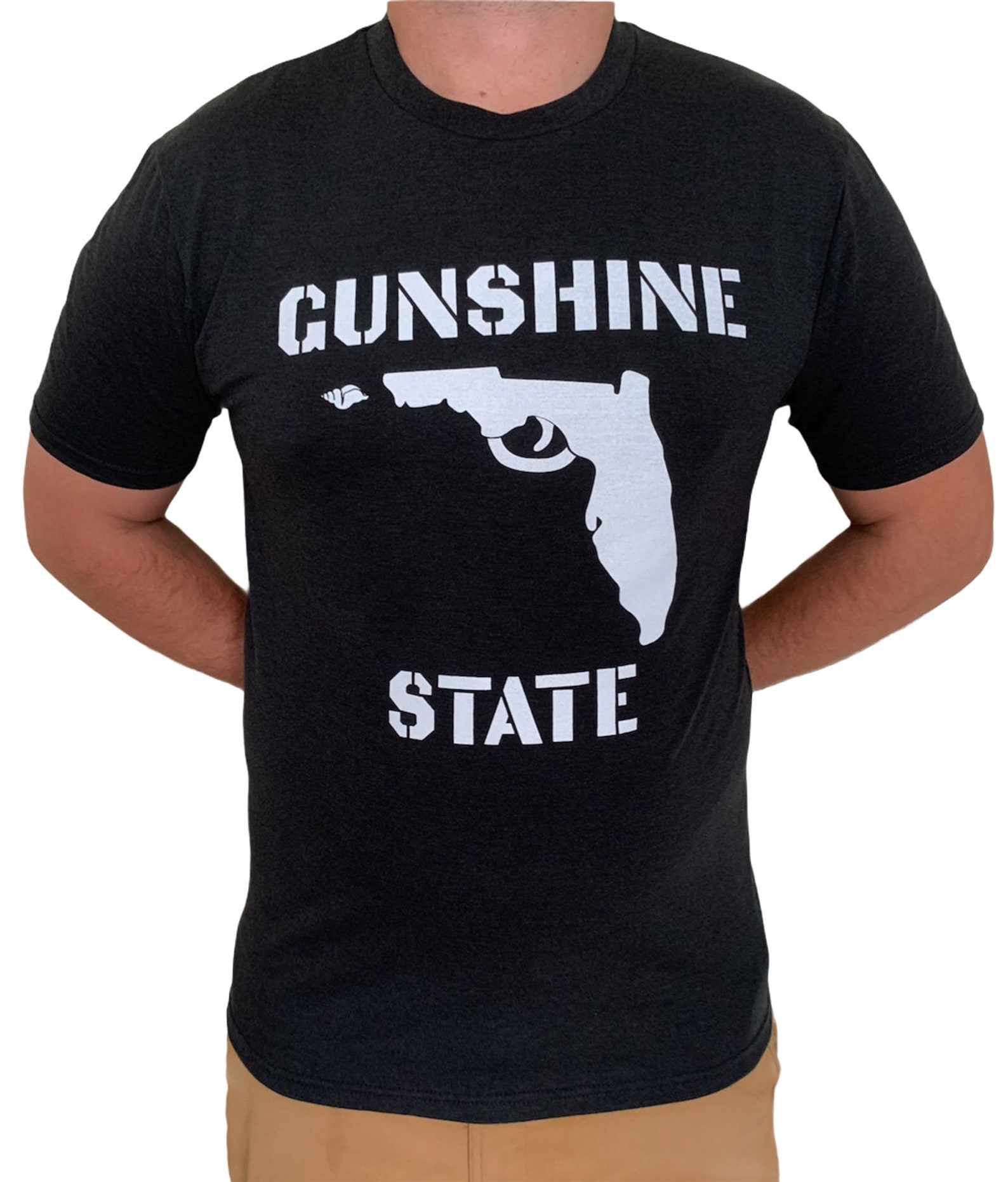 Gunshine State Florida Gun Tee - Etsy