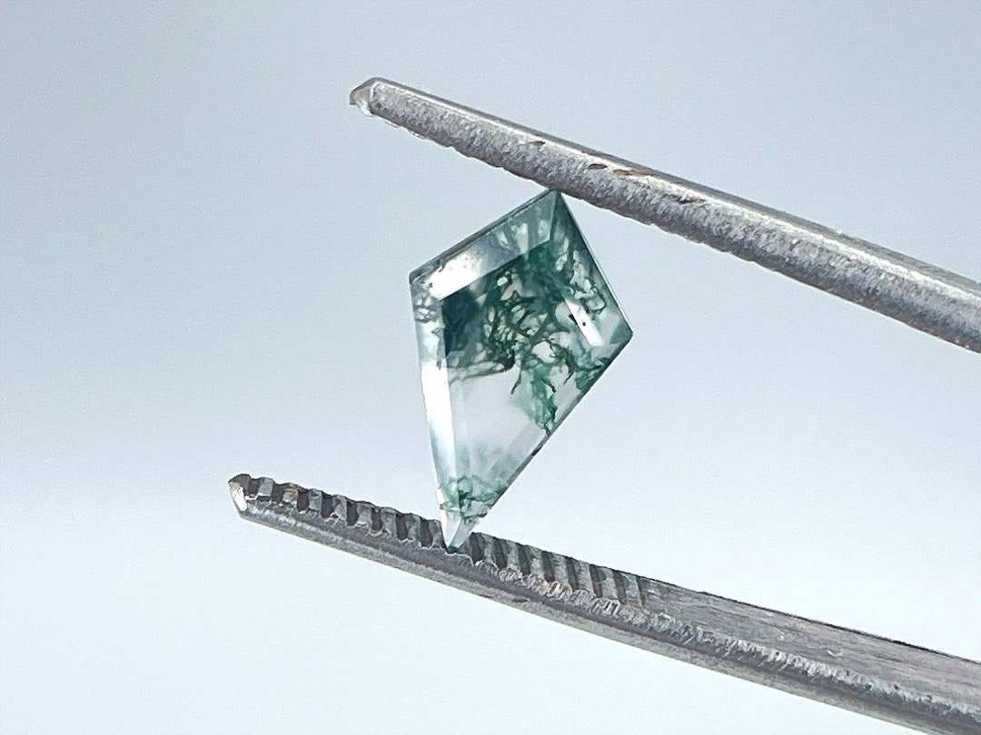 Moss Agate Gemstone Kite Shape Tablet Cut 12 X 7 Mm, Moss Agate Kite ...