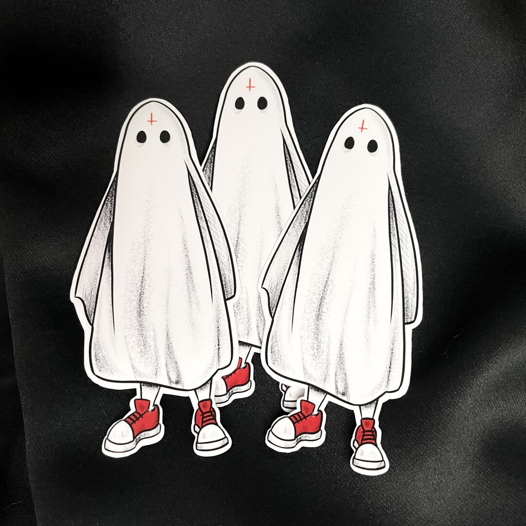 Ghosted Sticker - Etsy
