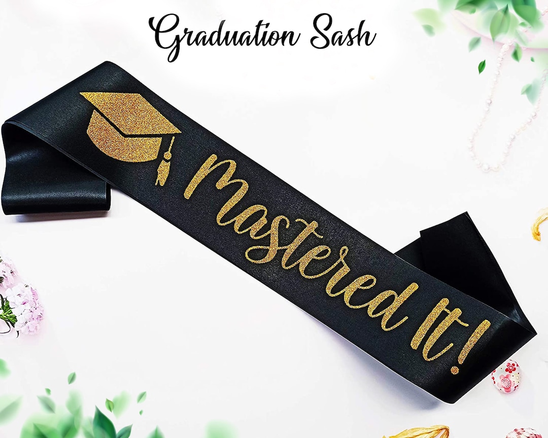 Grad Sash Graduation Sashes-pageant Sashes Wedding Sashes Birthday ...