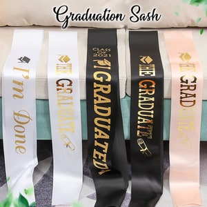 Personalized Senior Sash Custom Sash Grad Sash Customize Sash Bridesmaid Sash Custom Bridal Sash ...