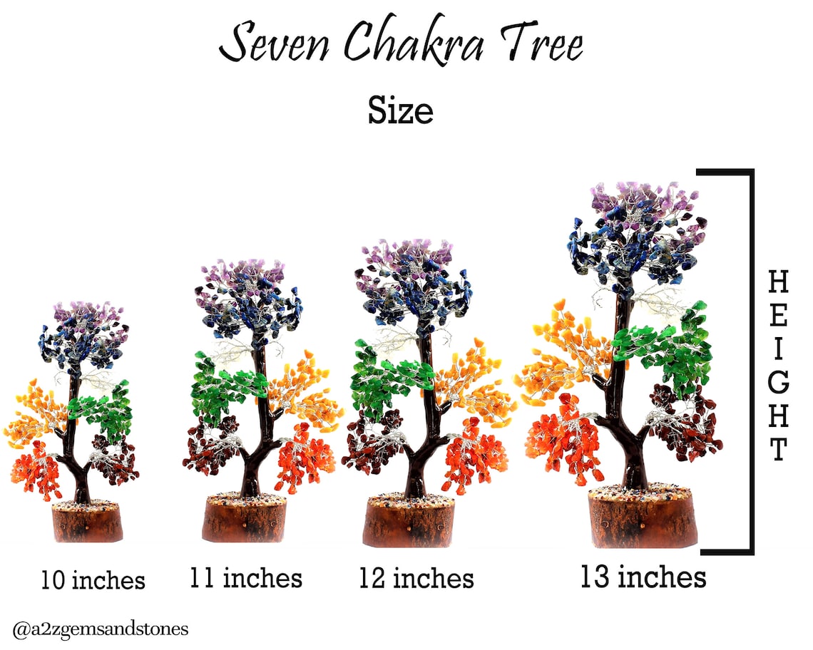 Seven Chakra Meditation Reiki Tree Healing Tree 7 Chakra Tree - Etsy UK