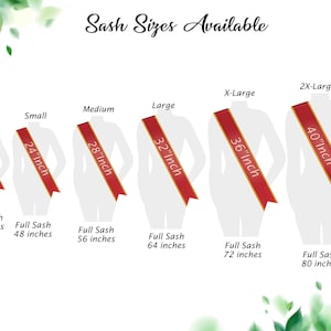 Personalized Senior Sash Custom Sash Grad Sash Customize Sash ...