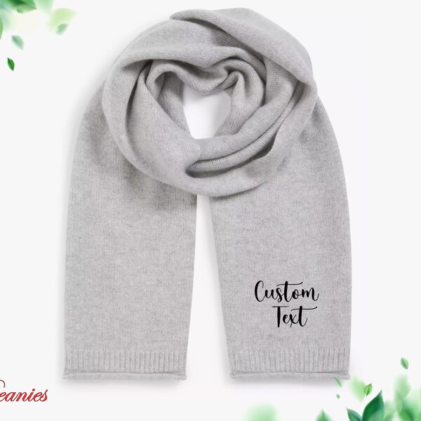 Text Scarf - Etsy