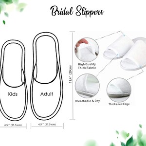 Personalized Slipper,custom Bride Slippers,bridesmaid Fluffy Slippers,bachelorette Party ...