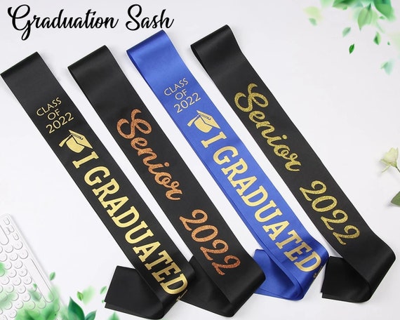 Personalized Senior Sash Custom Sash Grad Sash Customize Sash - Etsy
