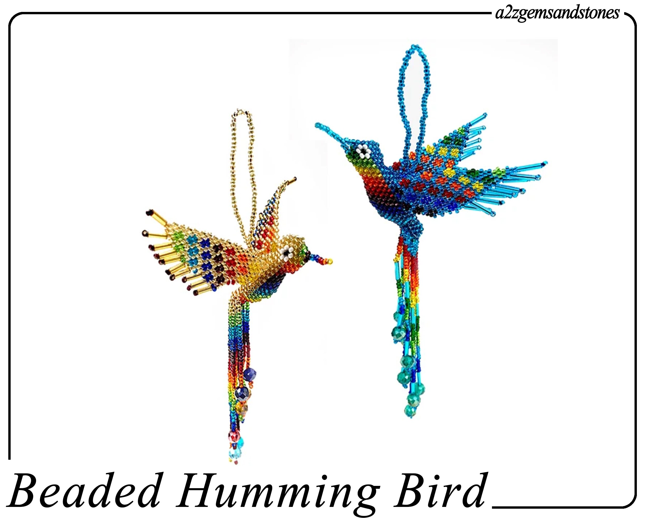 Beaded Hummingbird Designs at Nicholas Michael blog