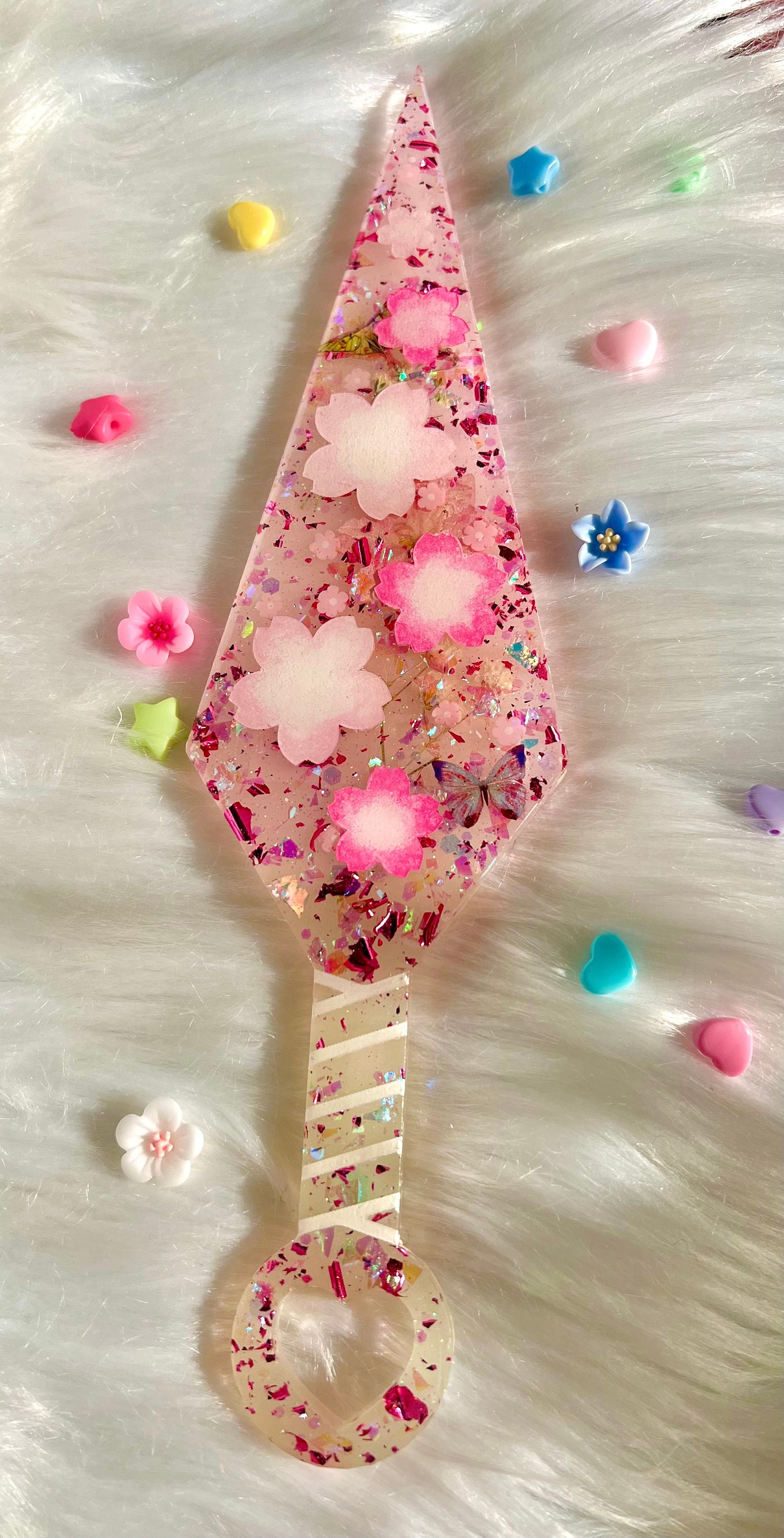 Kawaii Cute Sakura Flower Butterfly Kunai Knife Decor - Etsy