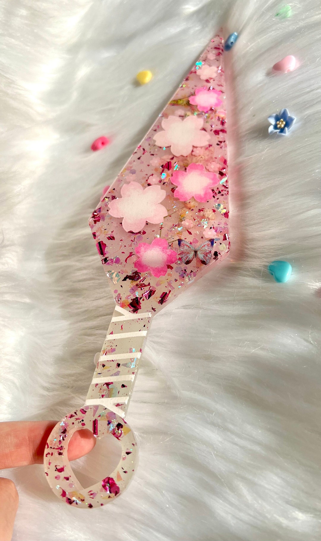 Kawaii Cute Sakura Flower Butterfly Kunai Knife Decor - Etsy