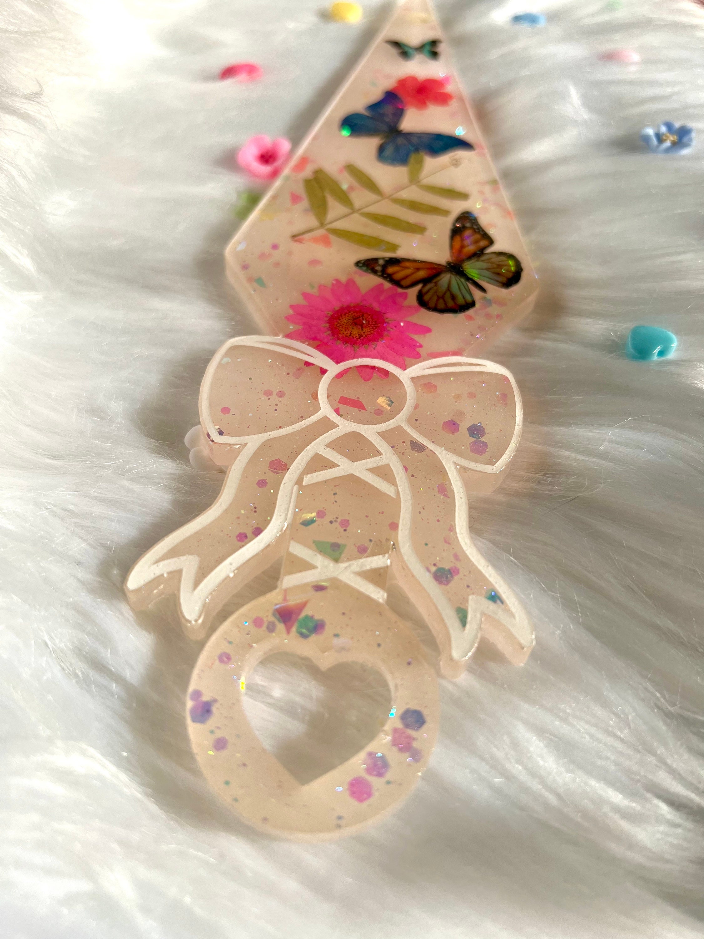 Holographic Kawaii Cute Butterfly Kunai Knife Decor - Etsy