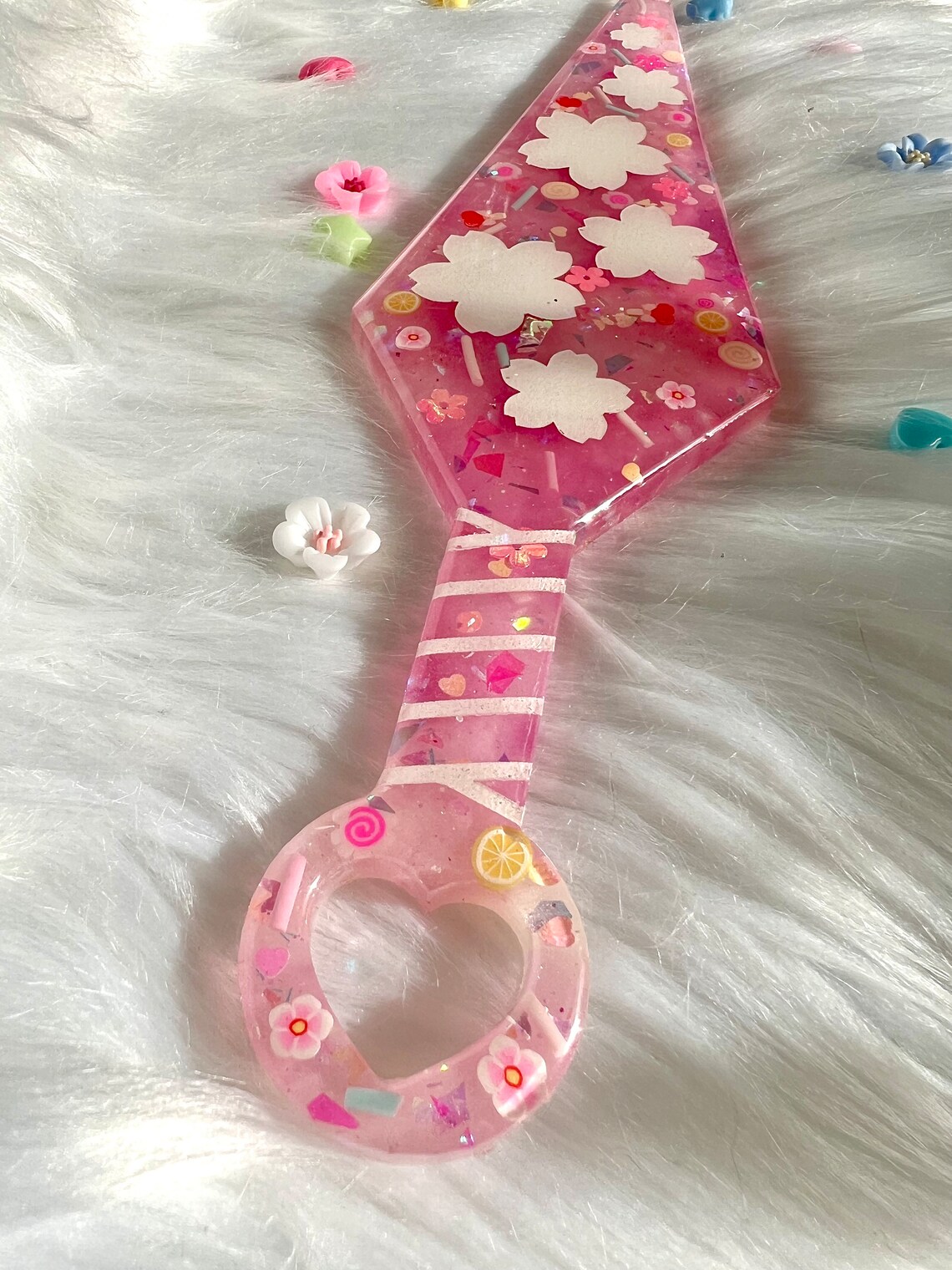 Kawaii Cute Sakura Flower Butterfly Kunai Knife Decor - Etsy
