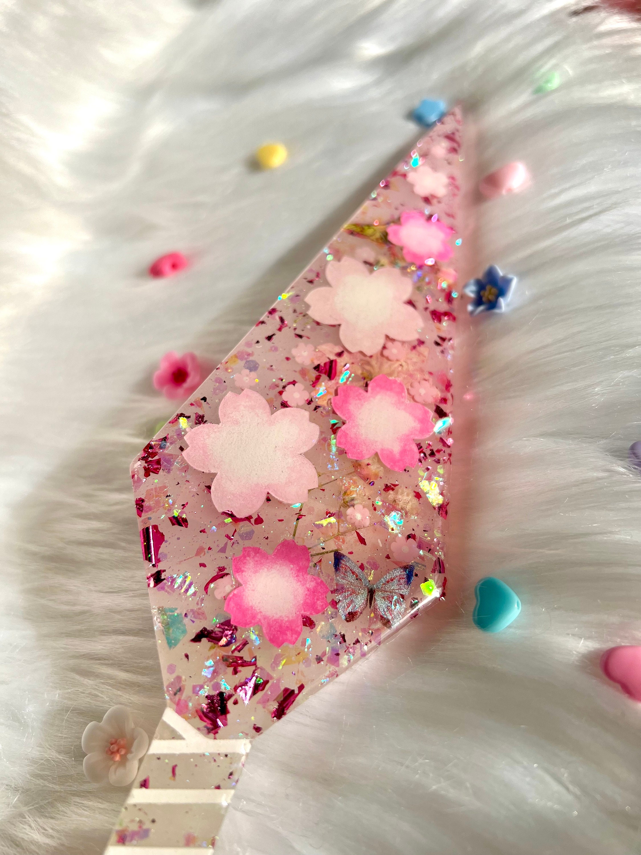 Kawaii Cute Sakura Flower Butterfly Kunai Knife Decor - Etsy