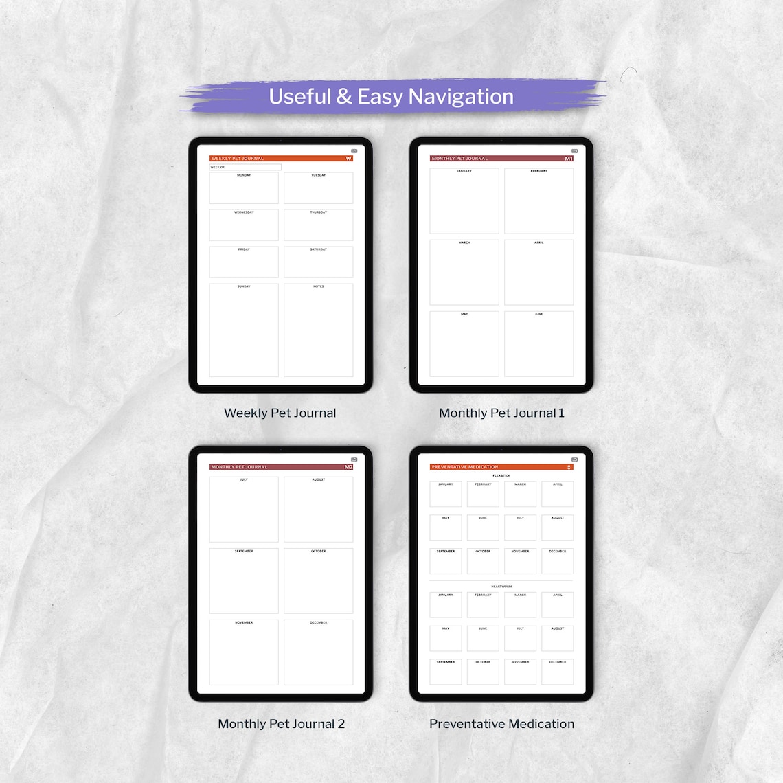 Digital Dog Planner Dog Care Journal All-in-one Pet Tracker - Etsy