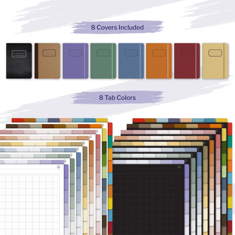 Personalized Digital Notebook, Custom Digital Notepad, Customized Blank ...