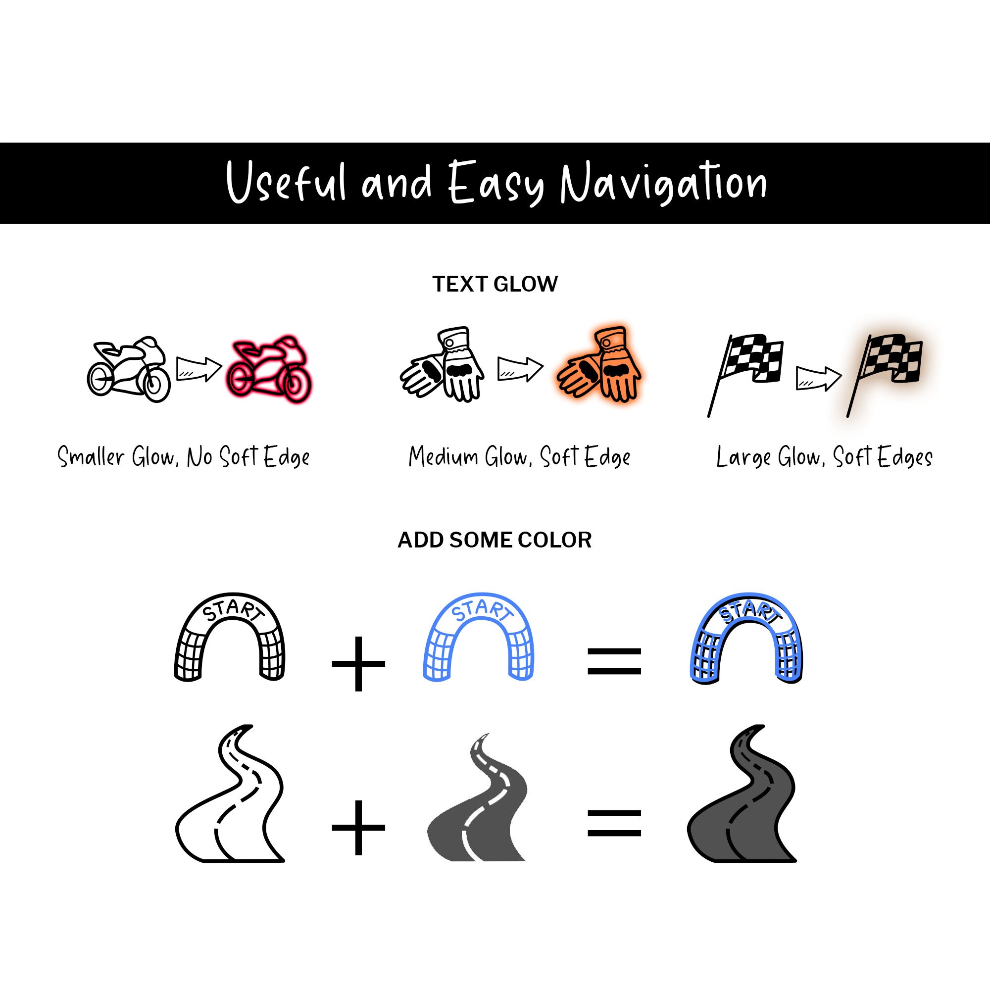 Motorsports Doodle Fonts, Instant File Otf, Ttf Font Download, Racing ...