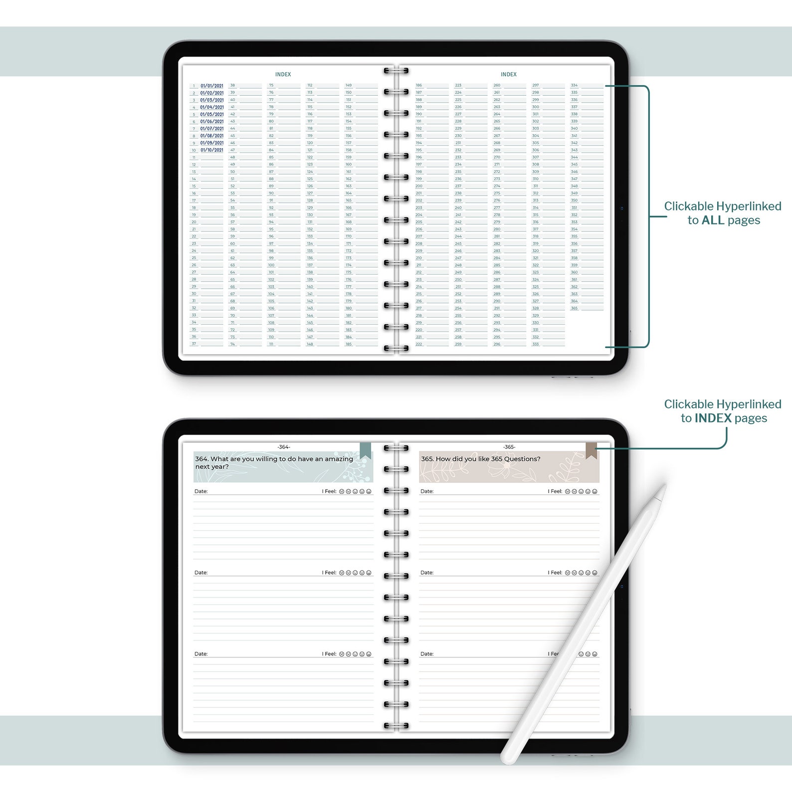 Daily Digital Self Reflection Guided Journal Stay in Your Own | Etsy