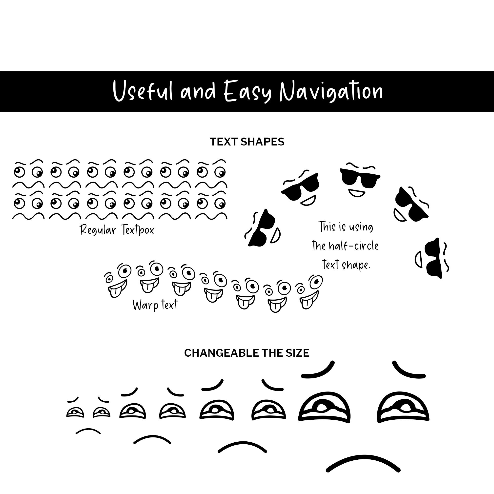 Emotion Doodle Fonts, Instant File Otf, Ttf Font Download, Digital Font ...