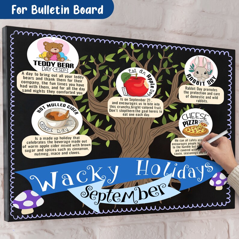 September Wacky Holidays Sticker, 25+ Png Funny Awareness Digital ...