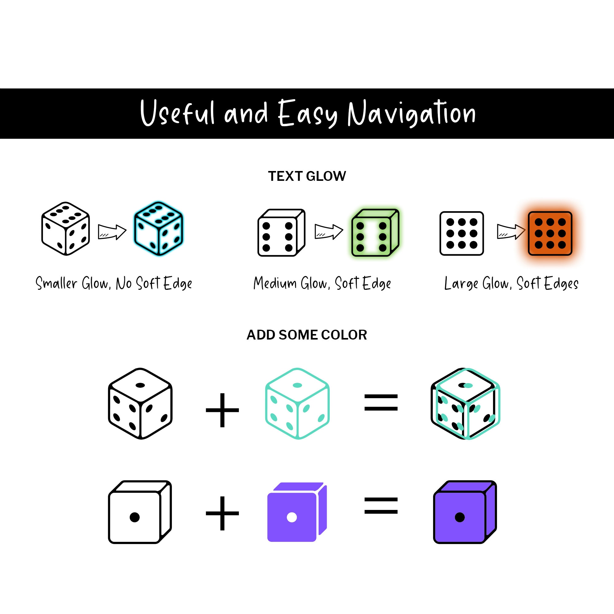 Dice Doodle Fonts, Instant File Otf, Ttf Font Download, Digital Font ...