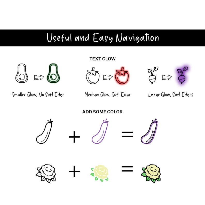 Vegetable Doodle Fonts Instant File Otf Ttf Font Download - Etsy