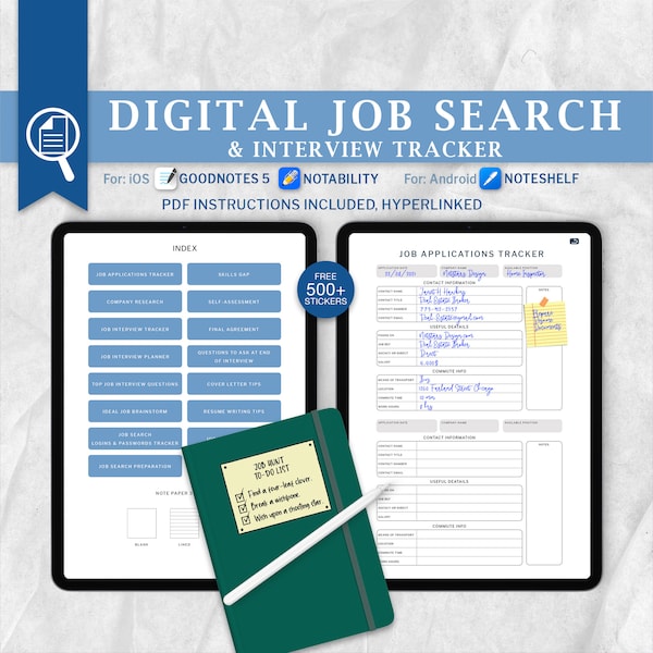 Job Interview Checklist Template - Etsy