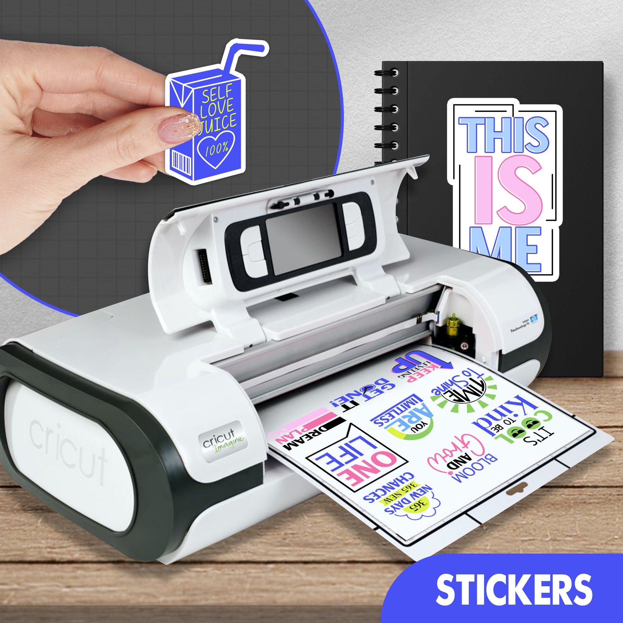 40 Uplifting Quotes SVG Bundle, Colorful and Black Version ...