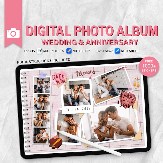Digital wedding album 60 photos - Astyledwedding.com