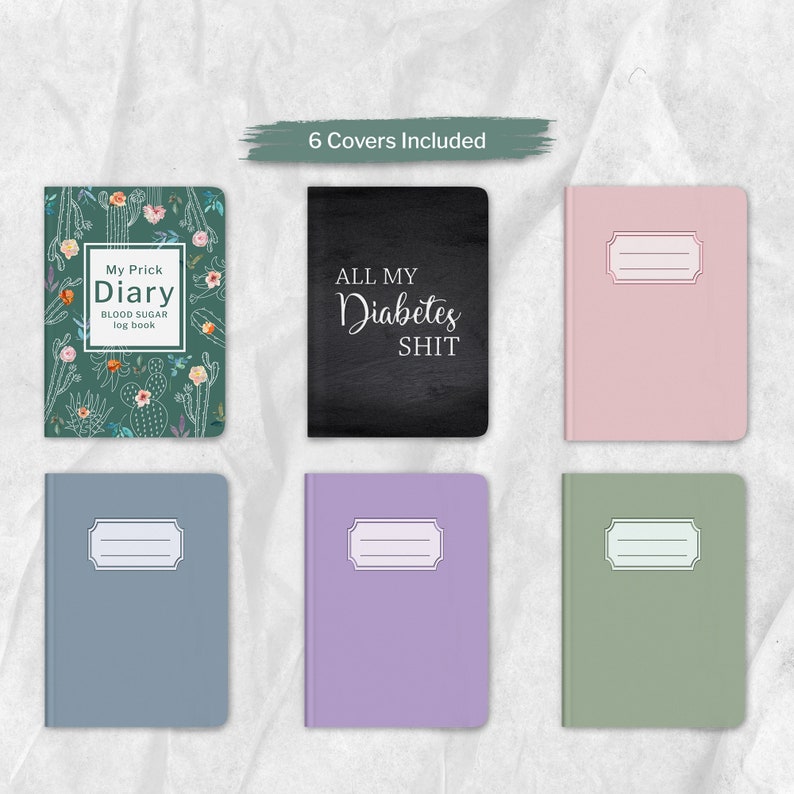 Digital Diabetic Log, Blood Sugar Logbook, Diabetes Tracker, Digital ...