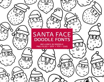 Emotion Doodle Fonts Instant File otf ttf Font Download | Etsy