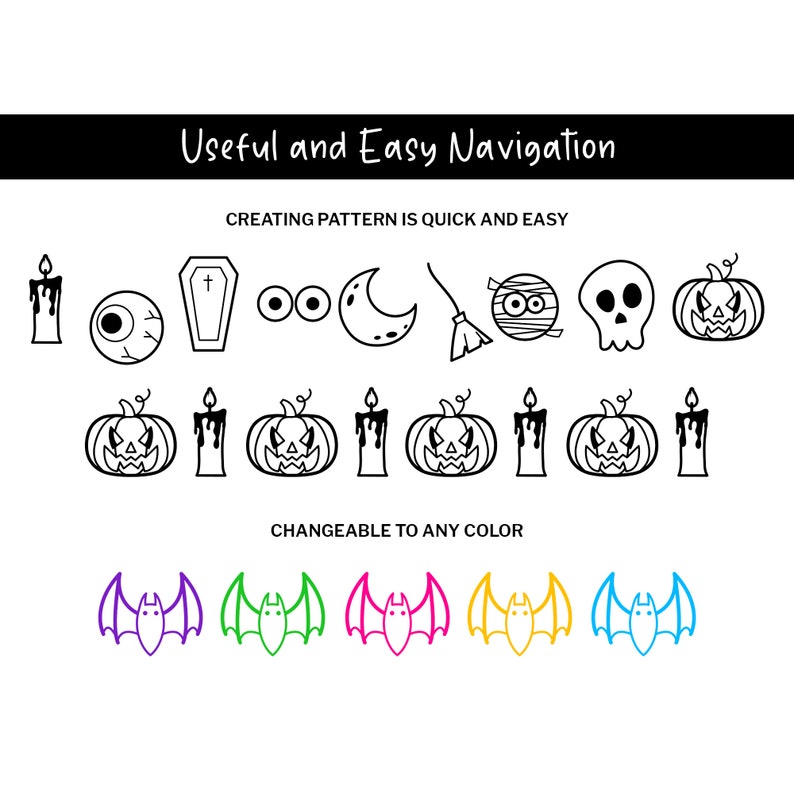 Halloween Doodle Font, Instant File Otf Font Download, Digital Haunted ...