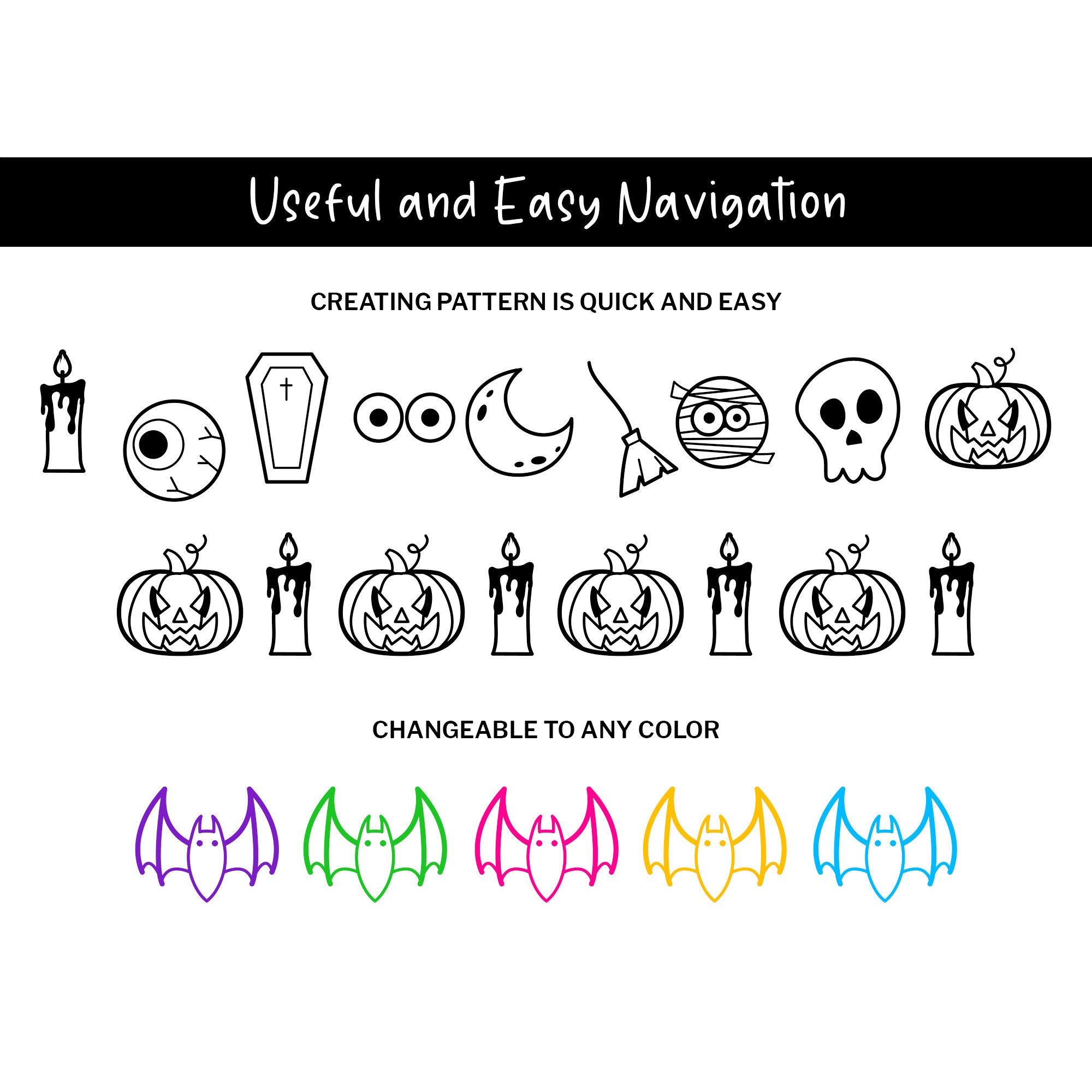 Halloween Doodle Font, Instant File Otf Font Download, Digital Haunted ...