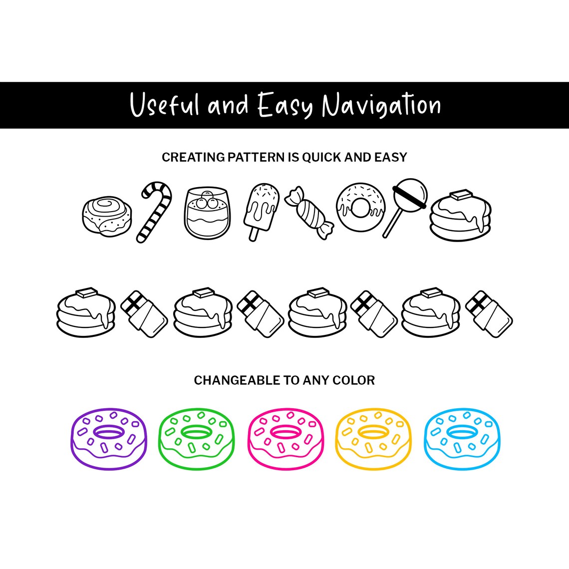 Sweets Doodle Fonts, Instant File Otf, Ttf Font Download, Digital Font ...