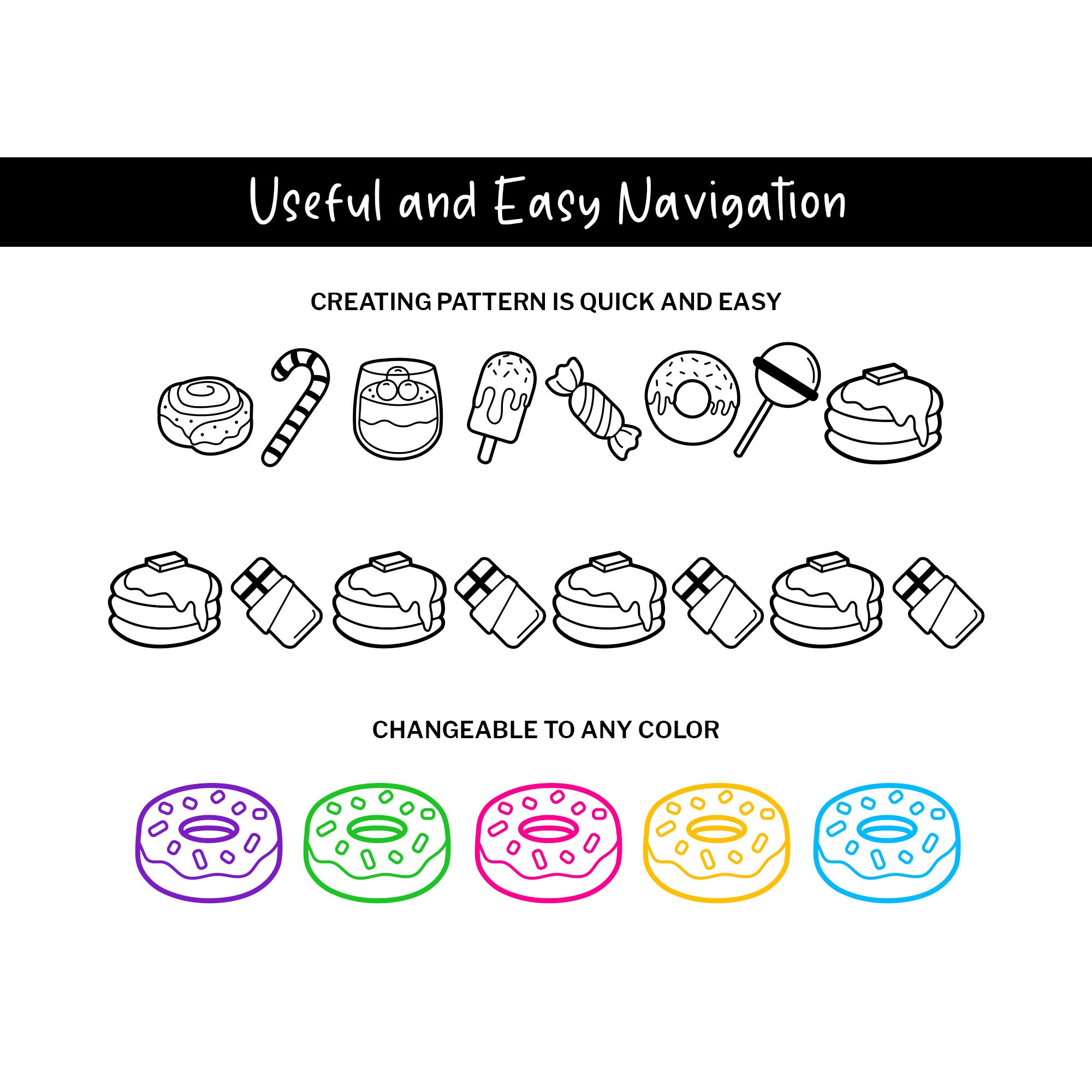 Sweets Doodle Fonts, Instant File Otf, Ttf Font Download, Digital Font ...