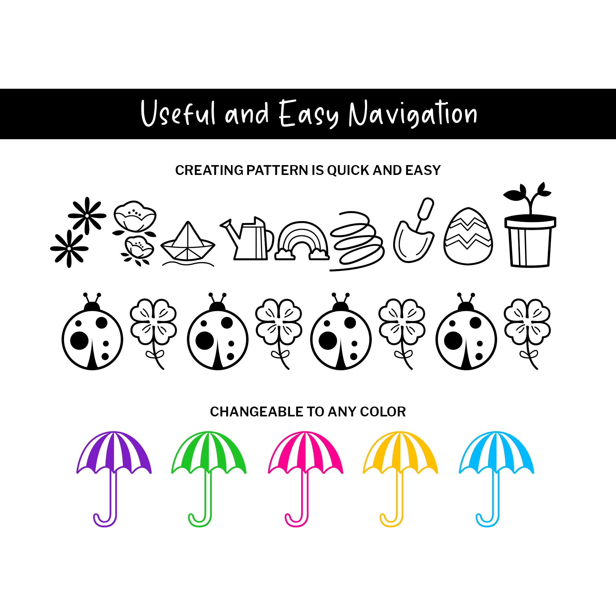 Spring Doodle Fonts, Instant File Otf, Ttf Font Download, Digital ...