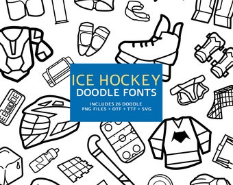 Medical Doodle Fonts Instant File Otf Ttf Font Download - Etsy