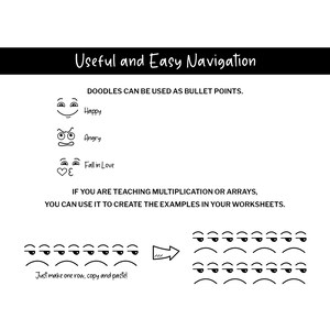 Emotion Doodle Fonts, Instant File Otf, Ttf Font Download, Digital Font ...