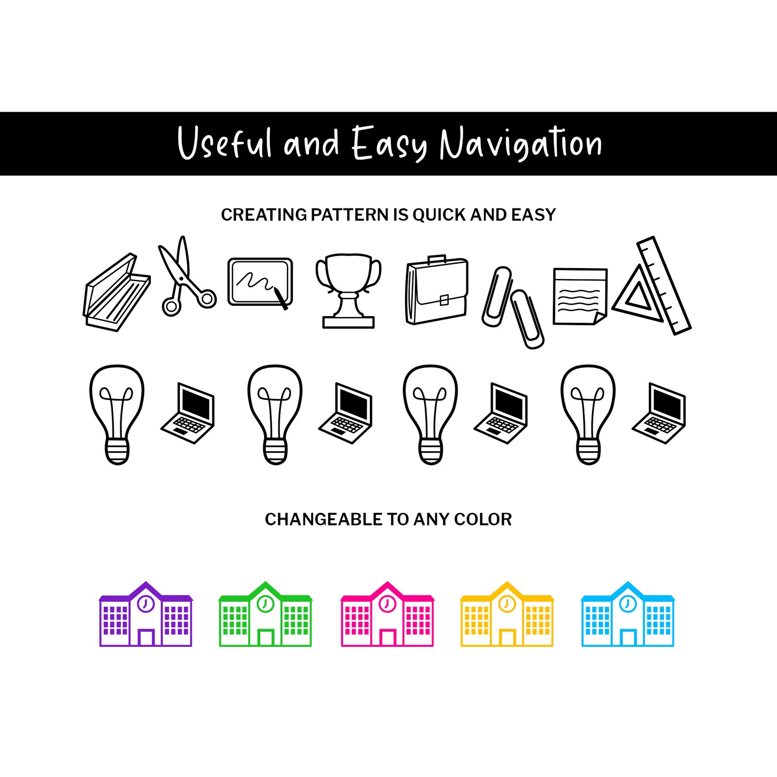 School Doodle Font, Instant File Otf, Ttf Font Download, Digital Font ...