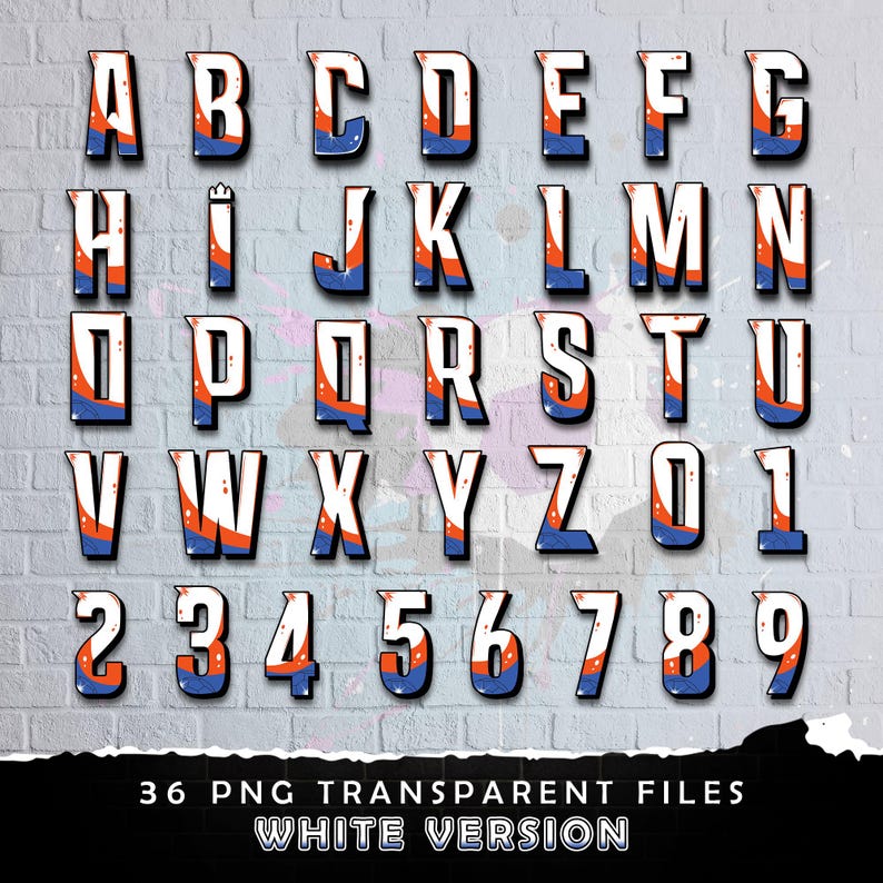 Cincinnati Club Graffiti Font: 81 PNG Clipart Files (digital Download ...