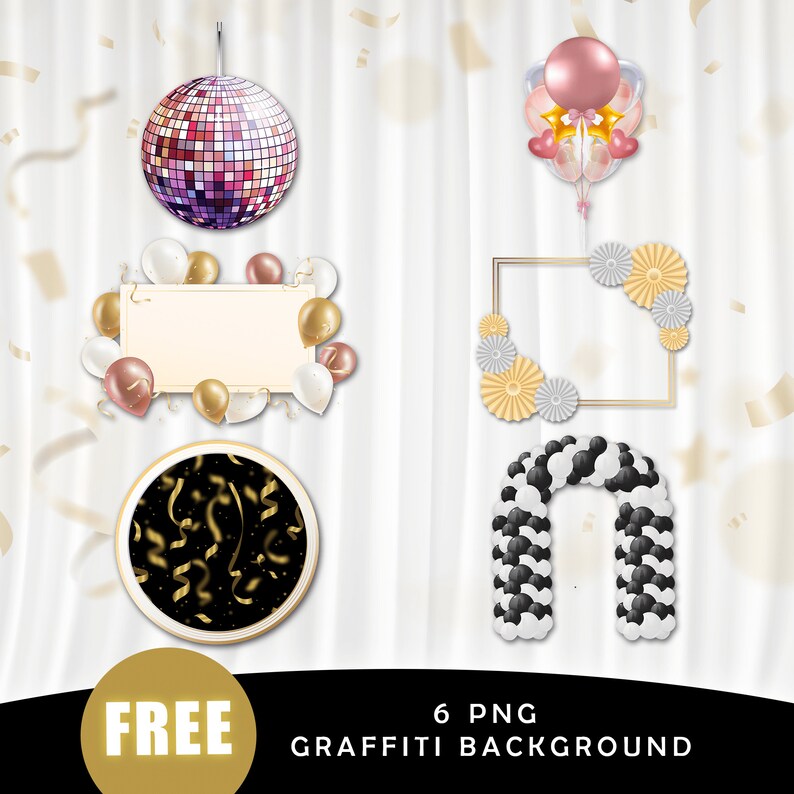 Gold Balloon Font, 81 PNG Transparent Files, Letters Gold and Rose Gold ...