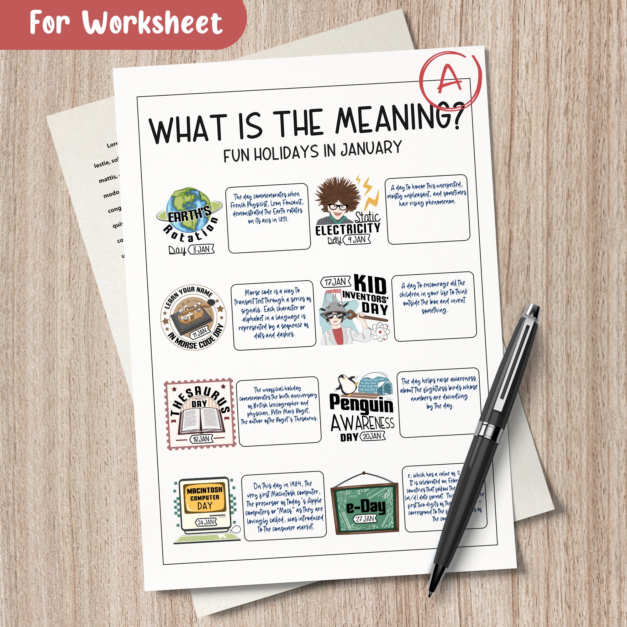 January Wacky Holidays Stickers, 25+ Png Funny Awareness Digital ...