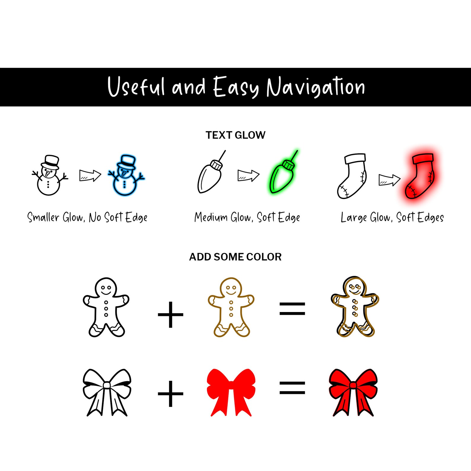 Christmas Doodle Fonts, Instant File Otf, Ttf Font Download, Digital ...