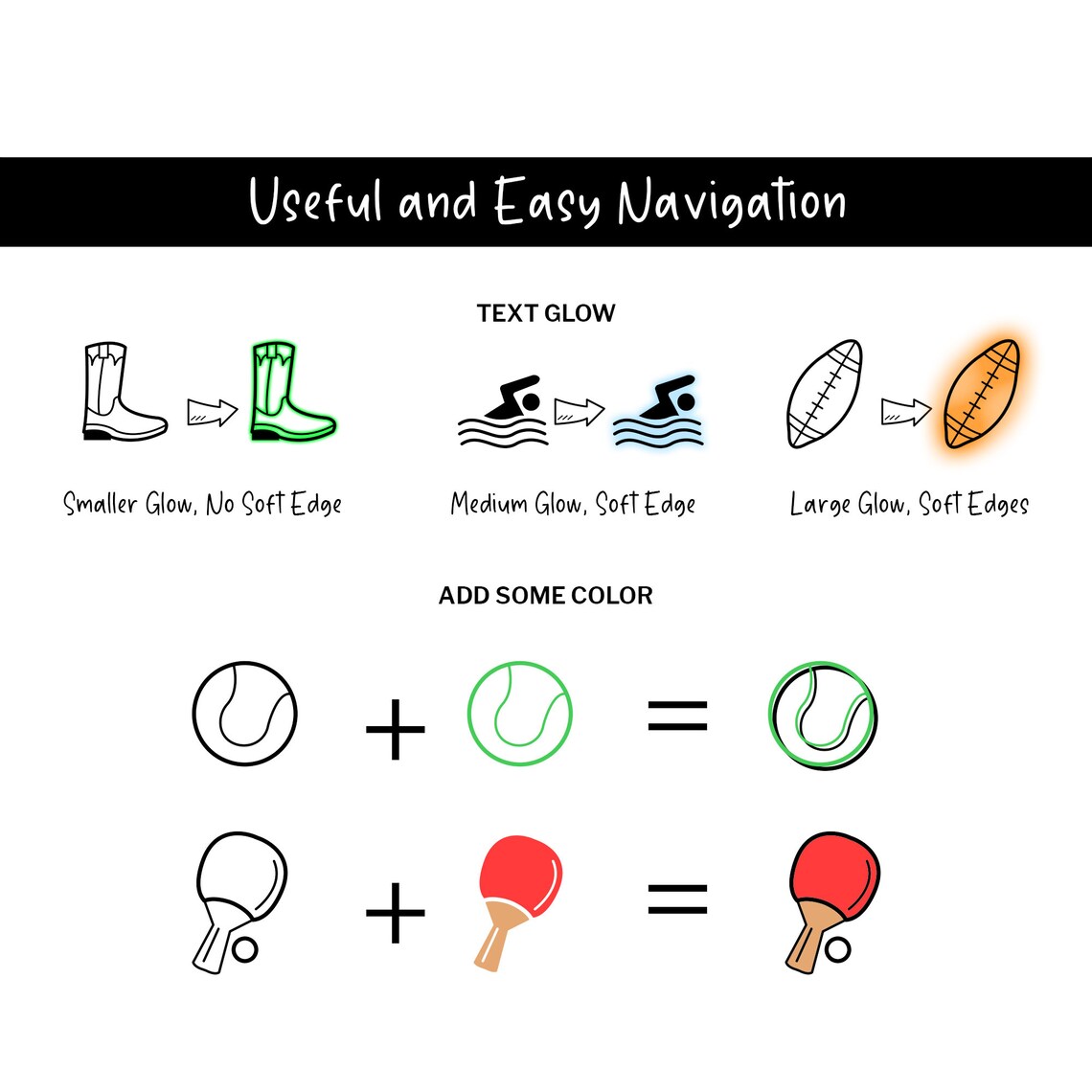 Sport Doodle Fonts, Instant File Otf, Ttf Font Download, Digital Font ...