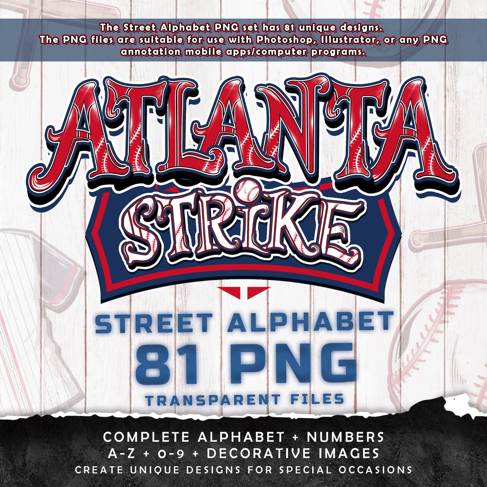 Atlanta Strike Graffiti Street Alphabet Font, 81 PNG Transparent Files ...