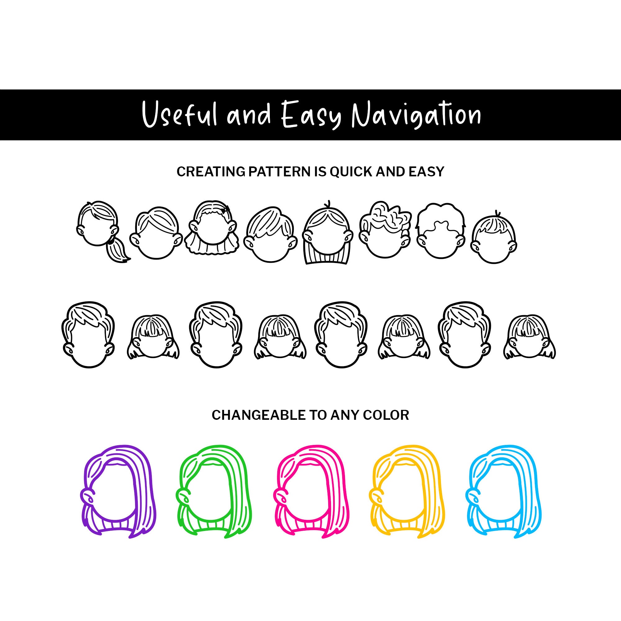 Blank Face Doodle Fonts, Instant File Otf, Ttf Font Download, Digital ...