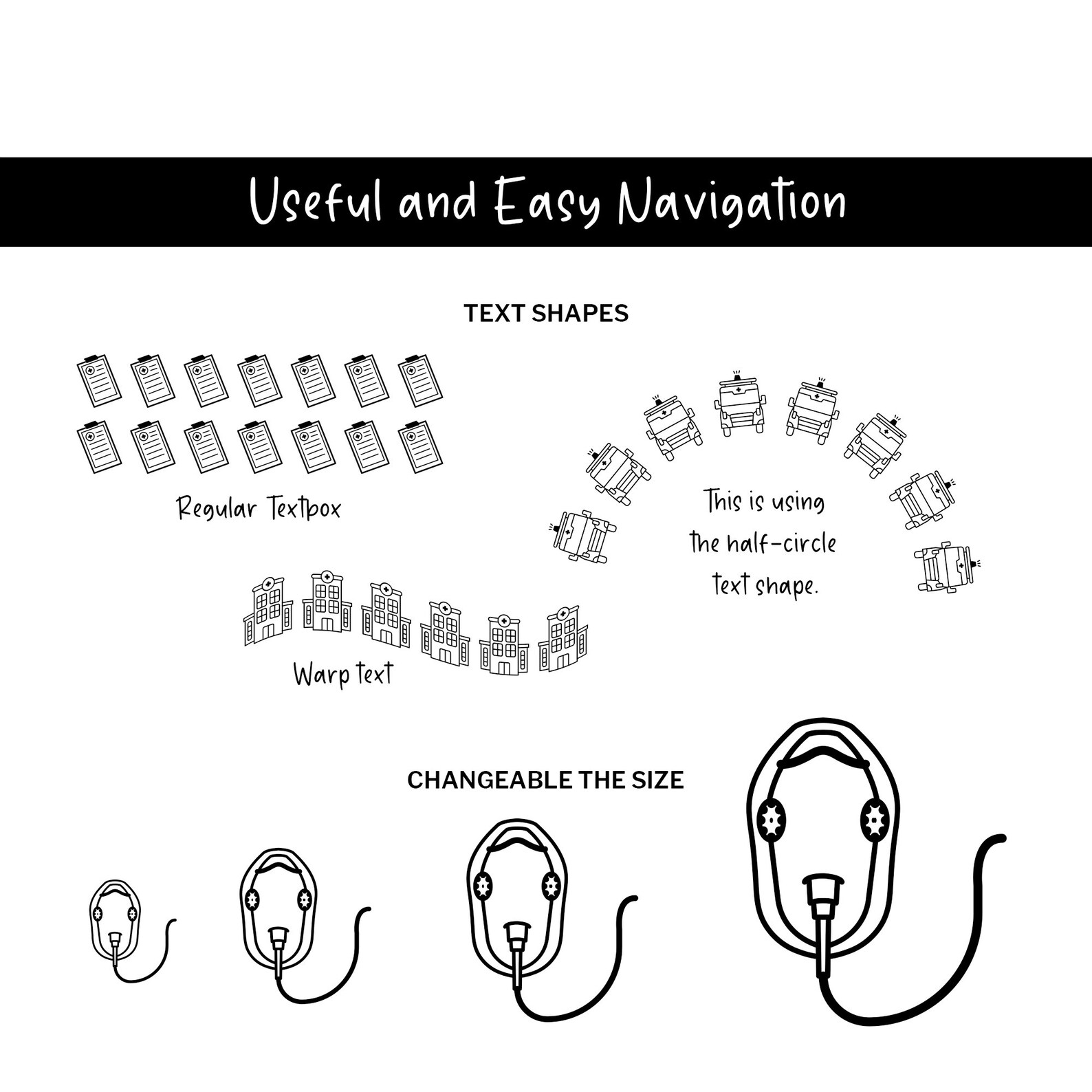 Medical Doodle Fonts Instant File Otf Ttf Font Download - Etsy